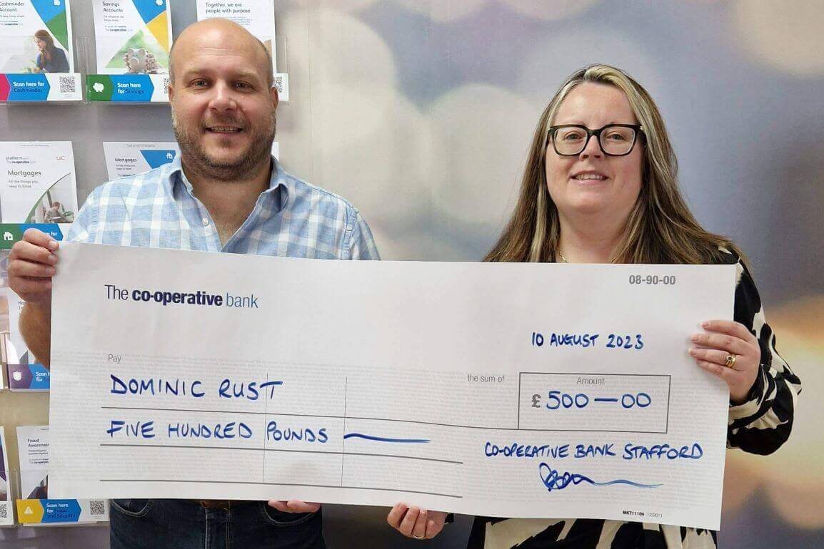 Win Up to £2,500 and Our Charity Partners Win Too | The Co-operative Bank